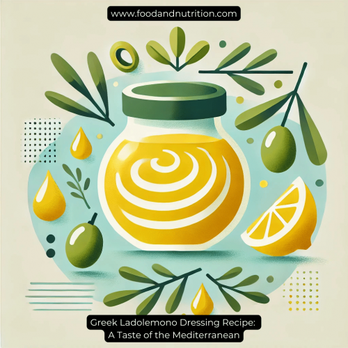 Greek Ladolemono Dressing Recipe: A Taste of the Mediterranean - Food ...
