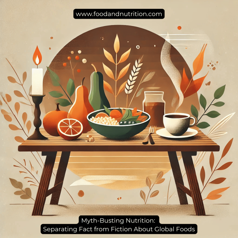Debunking Nutrition Myths: Your Guide to Smarter, Healthier Eating - Food & Nutrition